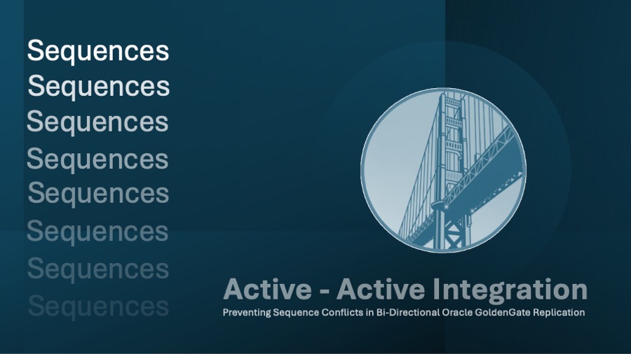 Preventing Sequence Conflicts in Bi-Directional Oracle GoldenGate ...